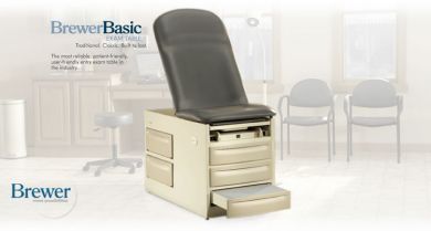 BREWER BASIC EXAM TABLE(LEFT) - Med-Tech & Design Associates International