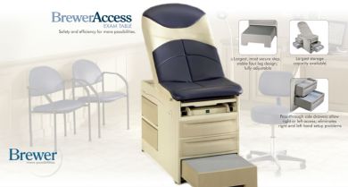 BREWER ACCESS HIGH-LOW EXAM TABLE - Med-Tech & Design Associates ...