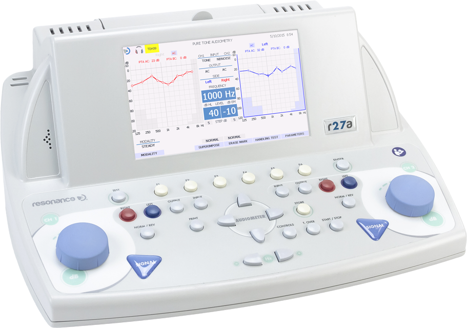 Resonance r27a A Two Channel Diagnostic Audiometer - Med-Tech & Design ...