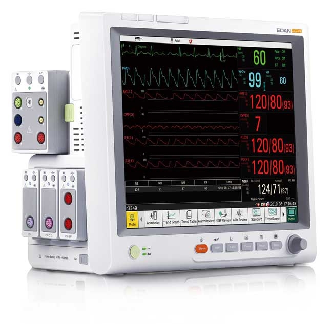 Edan Elite V8 Modular Patient Monitor - Med-Tech & Design Associates ...